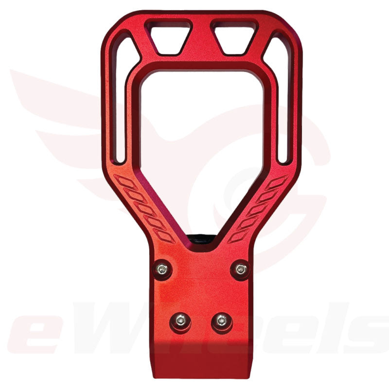 Extreme Bull CommanderPro CNC Folding Trolley Handle, Metallic Red