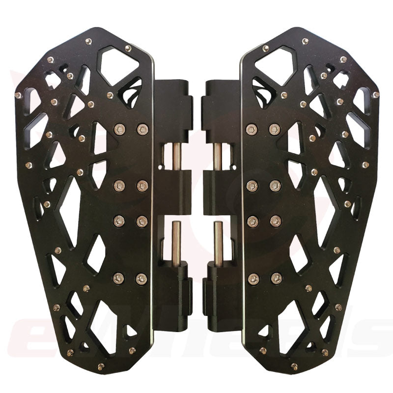 Beidou: Geometric Pattern, CNC Spiked Pedal Set, Sherman-S Brackets