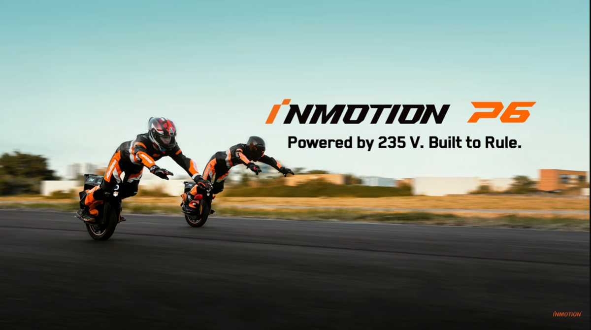 NEW: Inmotion P6, 4,200Wh Battery/6,000W Motor